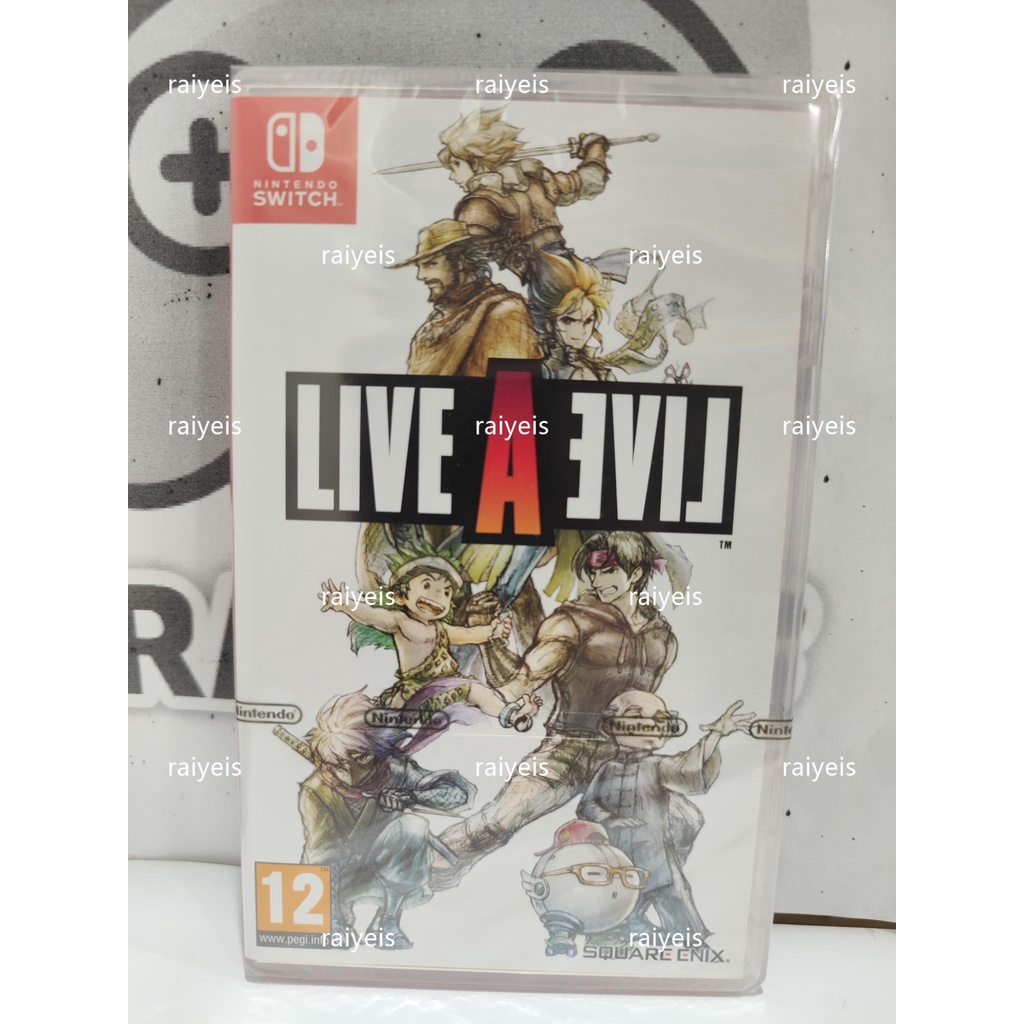 Jogo Nintendo Switch Live A Live Físico Nintendo Switch MíDia FíSica ...