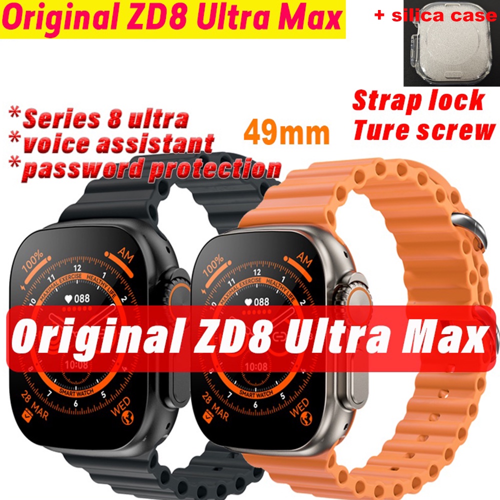 Smartwatch Relógio Inteligente Original ZD8 Ultra Max Série 8 Smart ...
