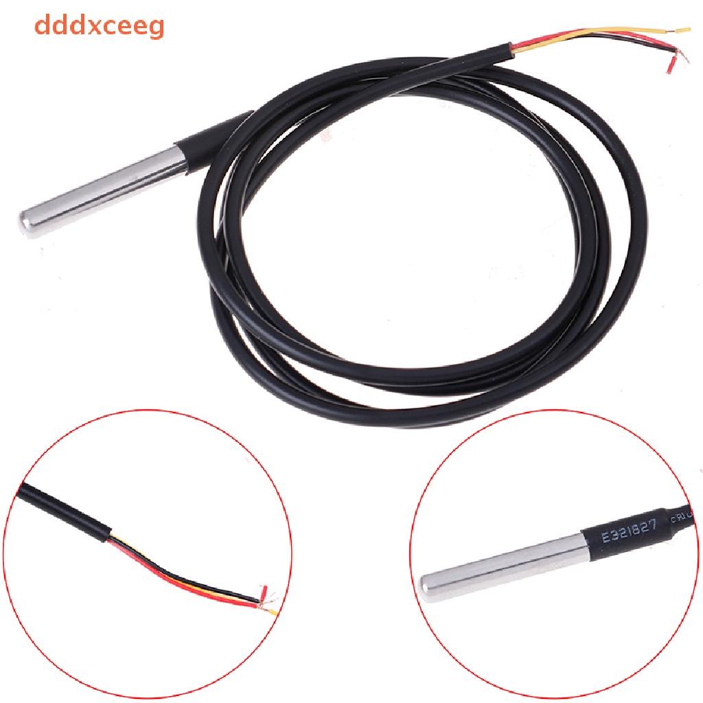 DS18B20 Kit De Módulo Sensor De Temperatura À Prova D'água 100 Cm Cabo ...