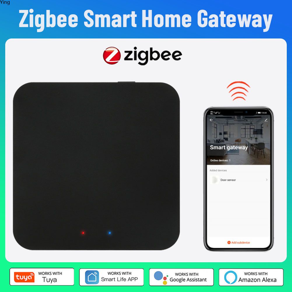 Tuya Zigbee Casa Inteligente Zigbee Gateway Gateway Hub Dispositivos Zigbee Controle Remoto Via ...