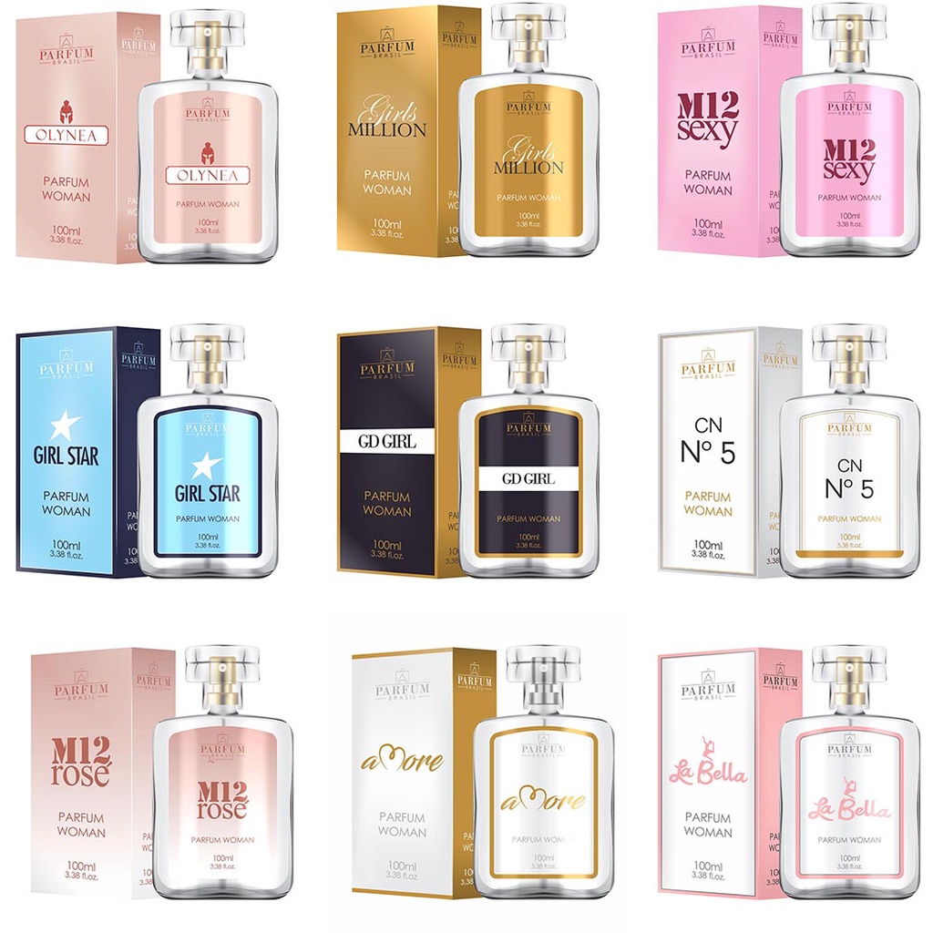 Perfume Feminino Parfum Brasil 100ml | Shopee Brasil