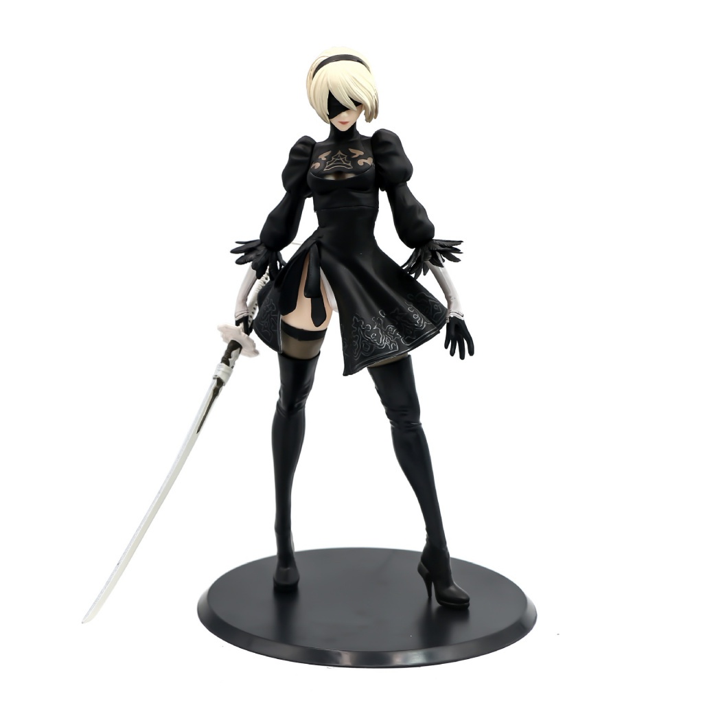 28CM Anime Game NieR Automata 2b YoRHa No.2 Type B Action Figure PVC ...