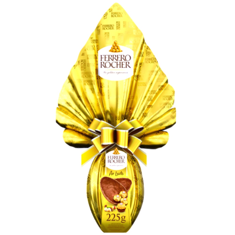 Ovo De Páscoa Ferrero Rocher 225g | Shopee Brasil