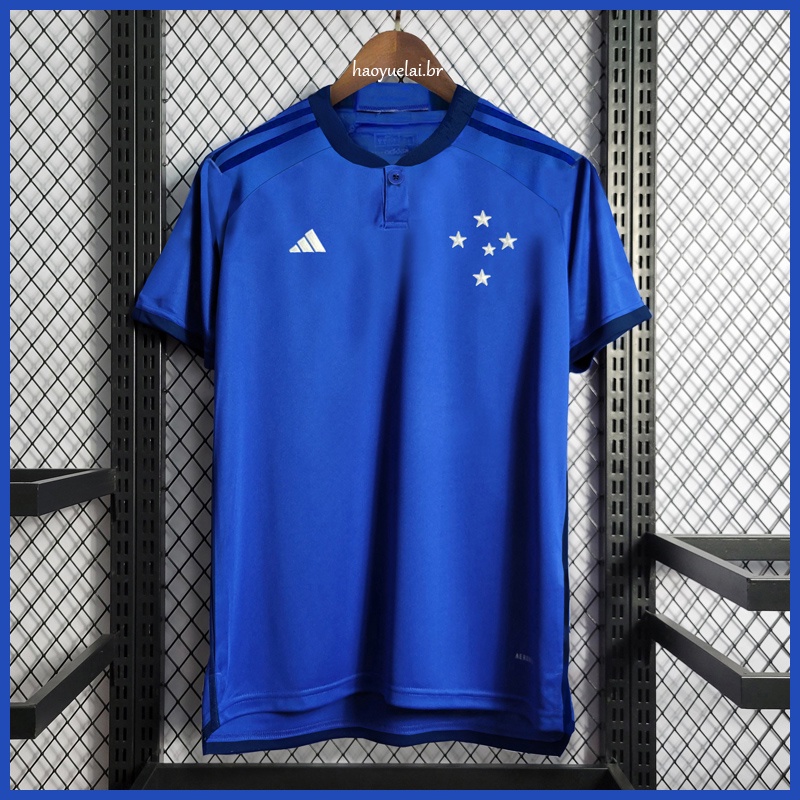 Camisa De Time Azul 2023 Home Futebol Klsl - Escorrega o Preço