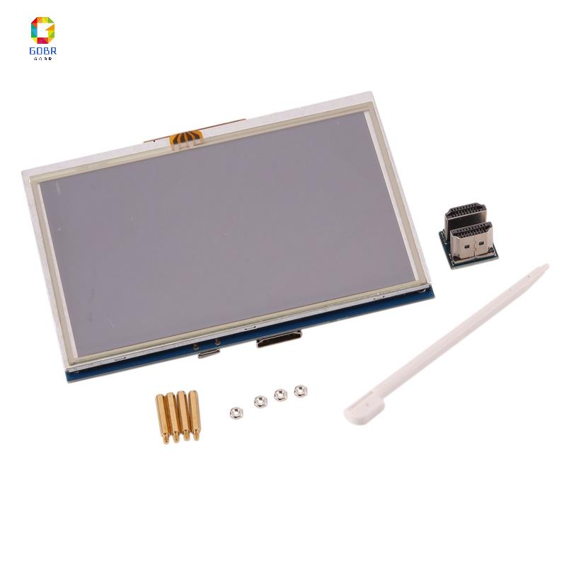 Tela LCD Touch De 5 Polegadas Para Monitor Raspberry Pi 3B +/4B De Alta ...