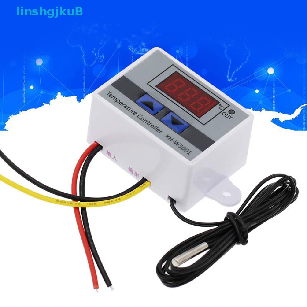 [lLinshgjkuB] XH-W3001 Controlador Digital De Temperatura Interruptor Microcomputador [Novo ...