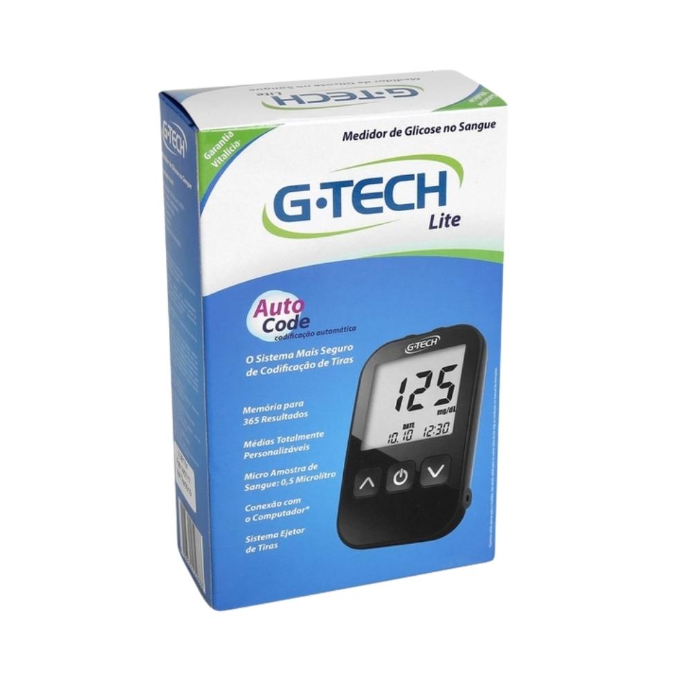 Kit Medidor De Glicose G-Tech Free lite - G-Tech | Shopee Brasil