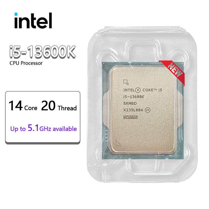 Processador Intel Core i5-13600K i5 13600K 3.5 GHz Processador de CPU ...