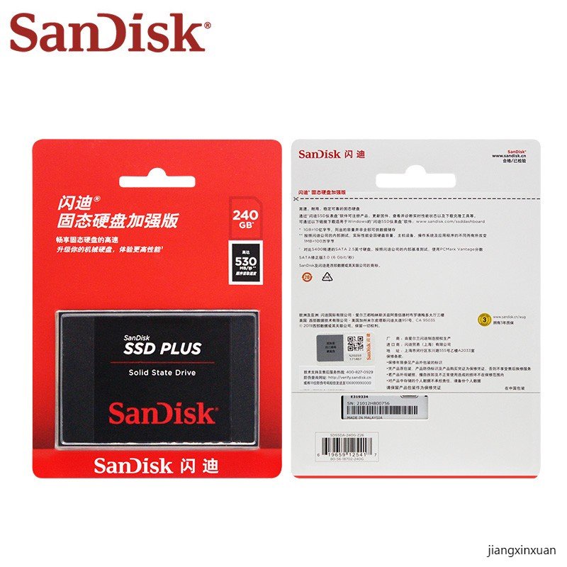 Sandisk 1TB Sandisco Mais ssd 480gb 240gb 120gb sata iii 2.5 " notebook Unidade Interna De ...