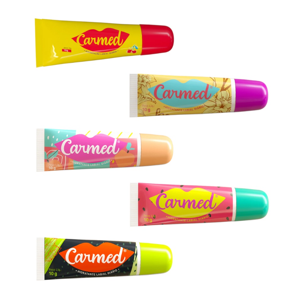 Hidratante Labial Carmed Cimed 10g | Shopee Brasil