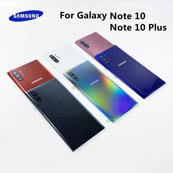 Samsung Galaxy NOTE 10 N970 N970F Nota 10 Plus N975 N975F Vidro Tampa ...
