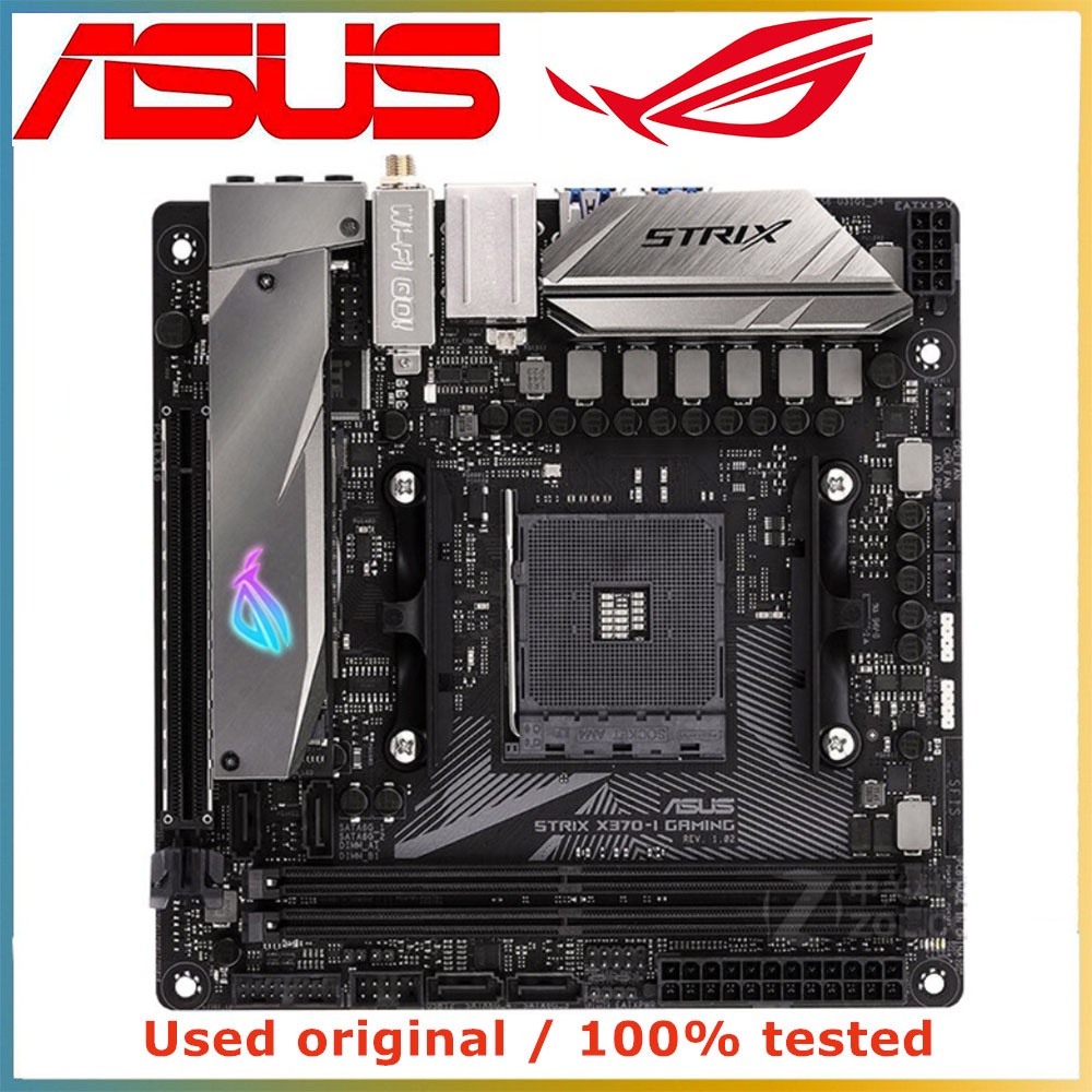 ITX para AMD X370 MINI Ryzen CPU para ASUS ROG STRIX X370-I GAMING ...