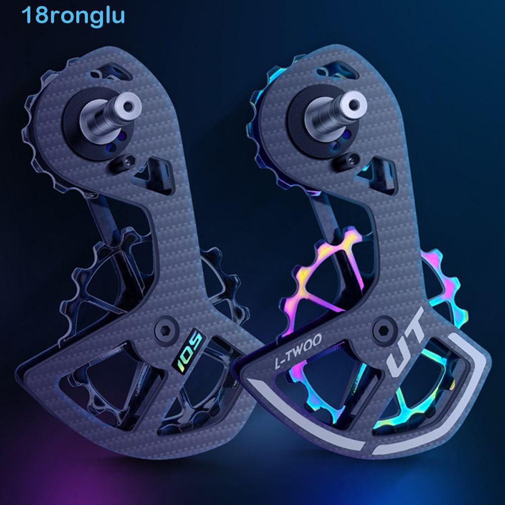 RONGLU Bicicleta Guia De Rolamento Cerâmico Rolo De Carbono Jockey ...