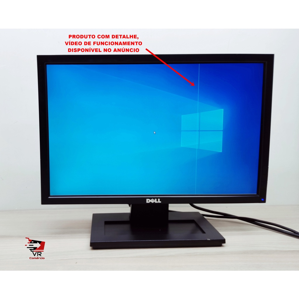 MONITOR DELL 19 WIDESCREEN LCD - E1911C (DETALHE, LEIA DESCRIÇÃO ...