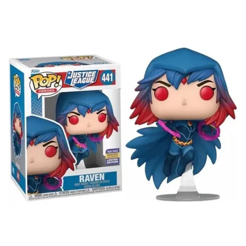 Raven 441 Exclusivo Pop Funko Justice League DC - Escorrega o Preço