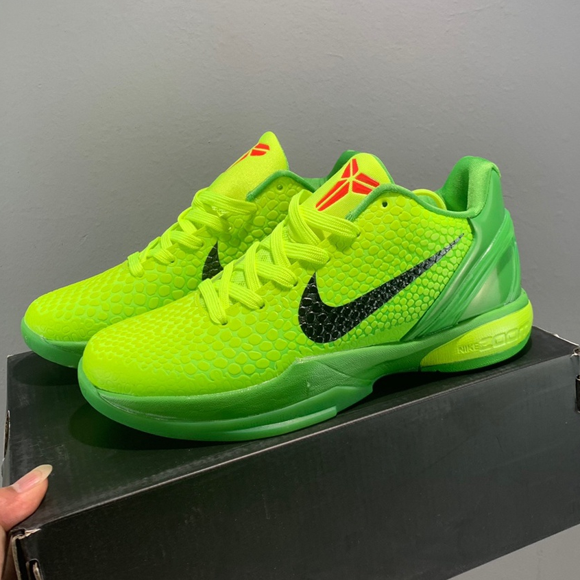 Nike Zoom Kobe6 ZK6 Playoff Sapato De Basquetebol Verde De Combate ...